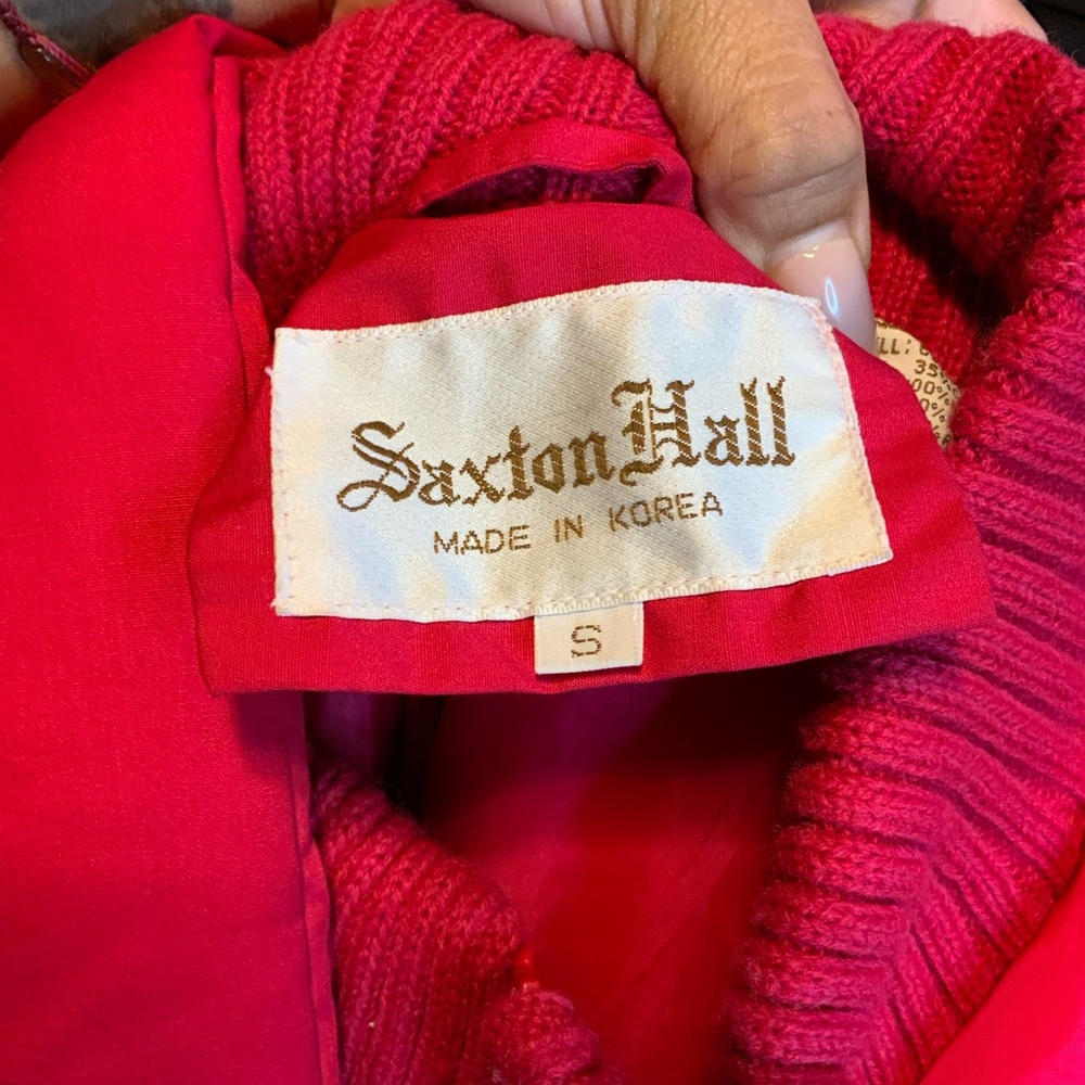 Vintage 70’s/80s Saxton Hall Long Puffer Coat - Gem